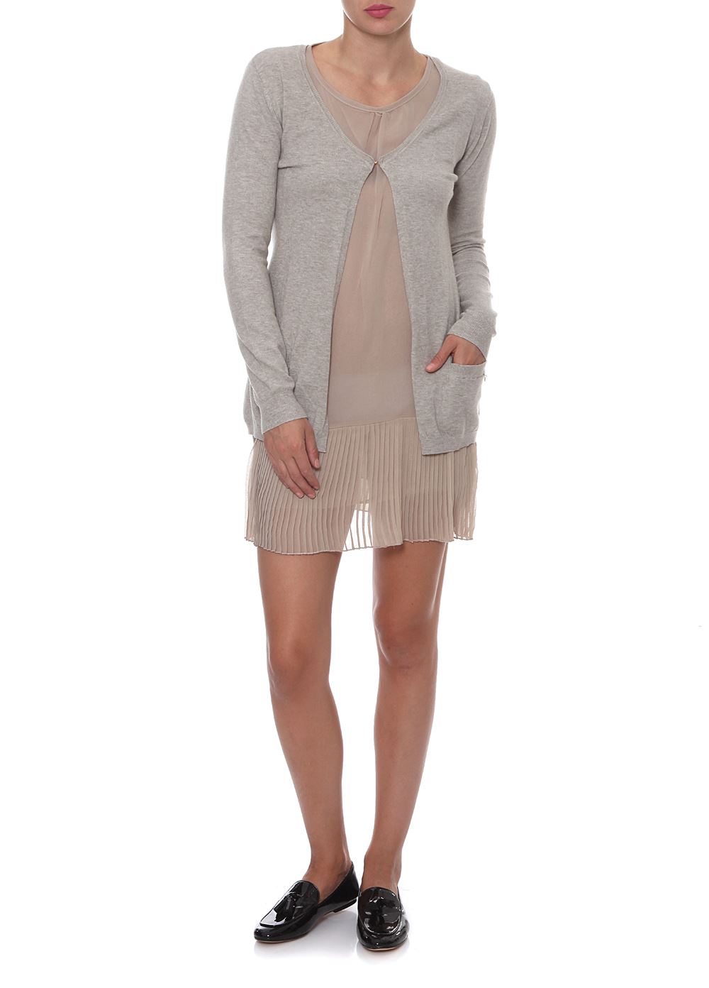 Γυναικεία Γκρι Ζακέτα FRACOMINA 1