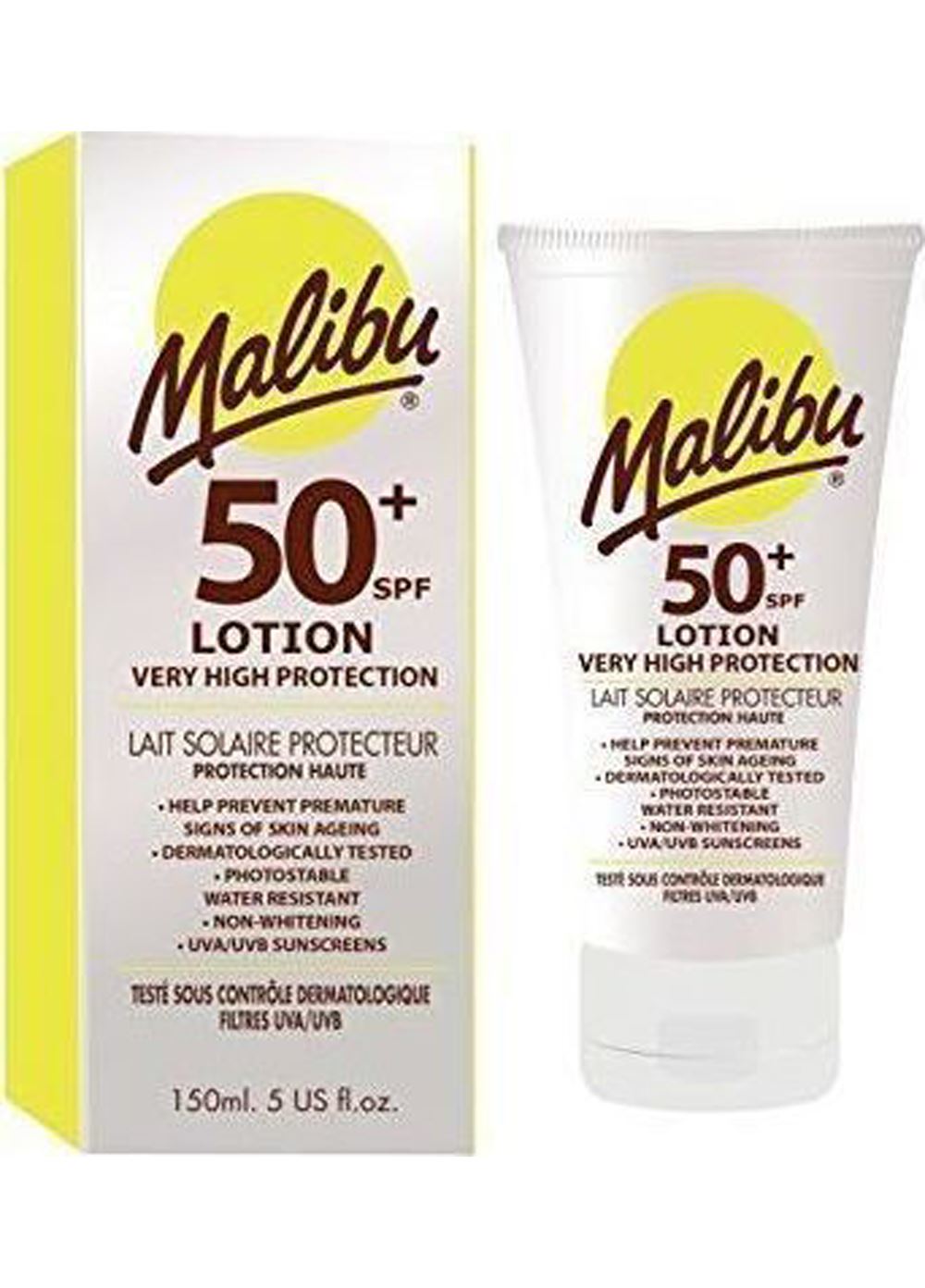 Malibu Sunscreen Low Protection spf 50+ 150ml | brandsGalaxy