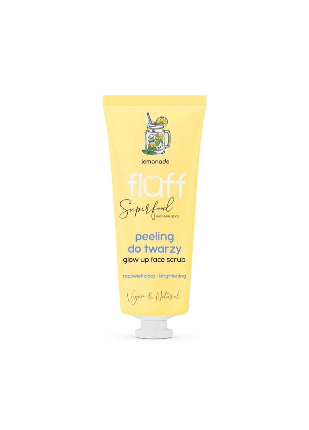 Fluff Lemonade Glow Up Brightening Face Scrub 75ml | brandsGalaxy