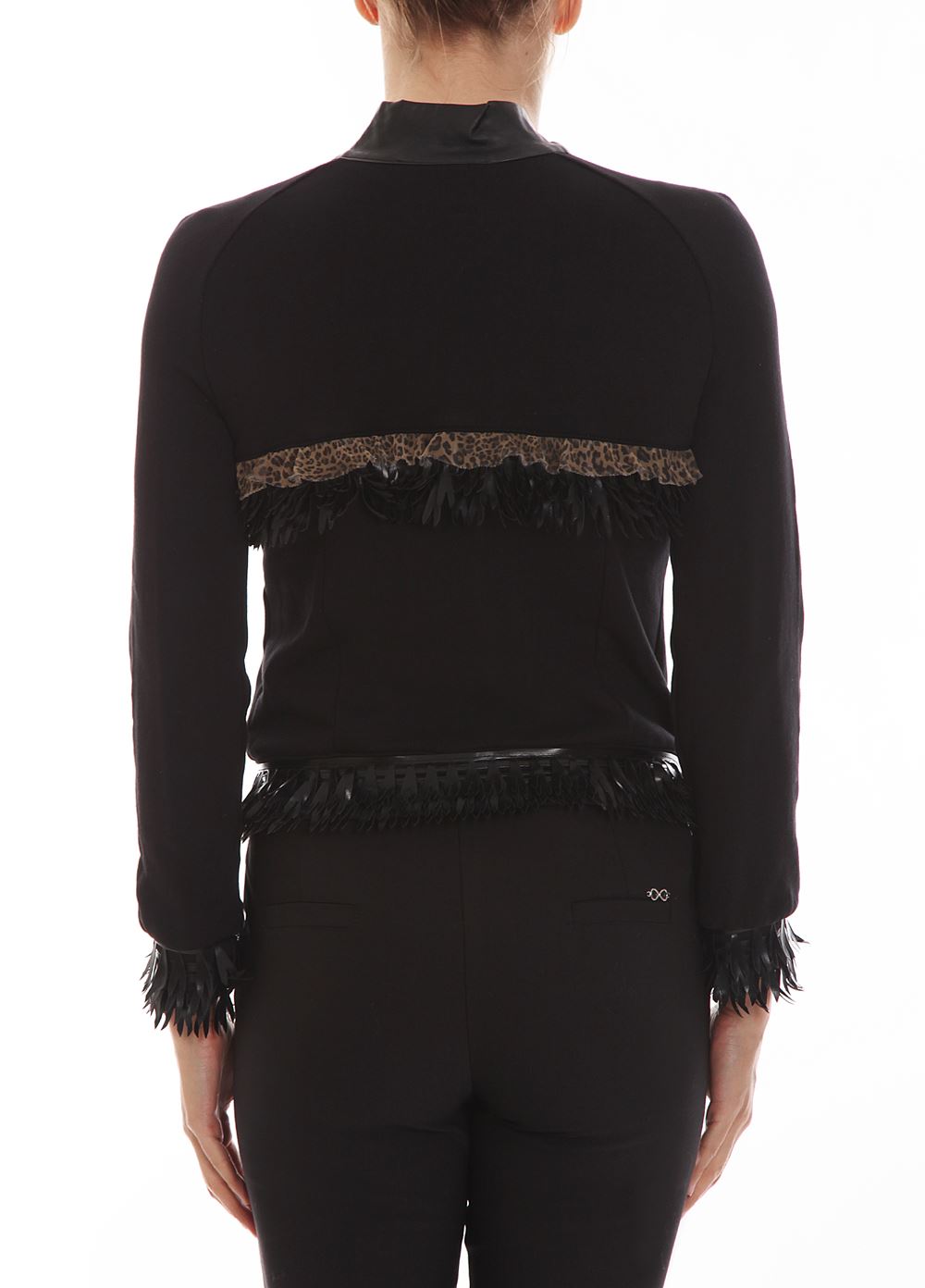 Γυναικείο Μπουφάν ROBERTA BIAGI μαύρο | brandsGalaxy