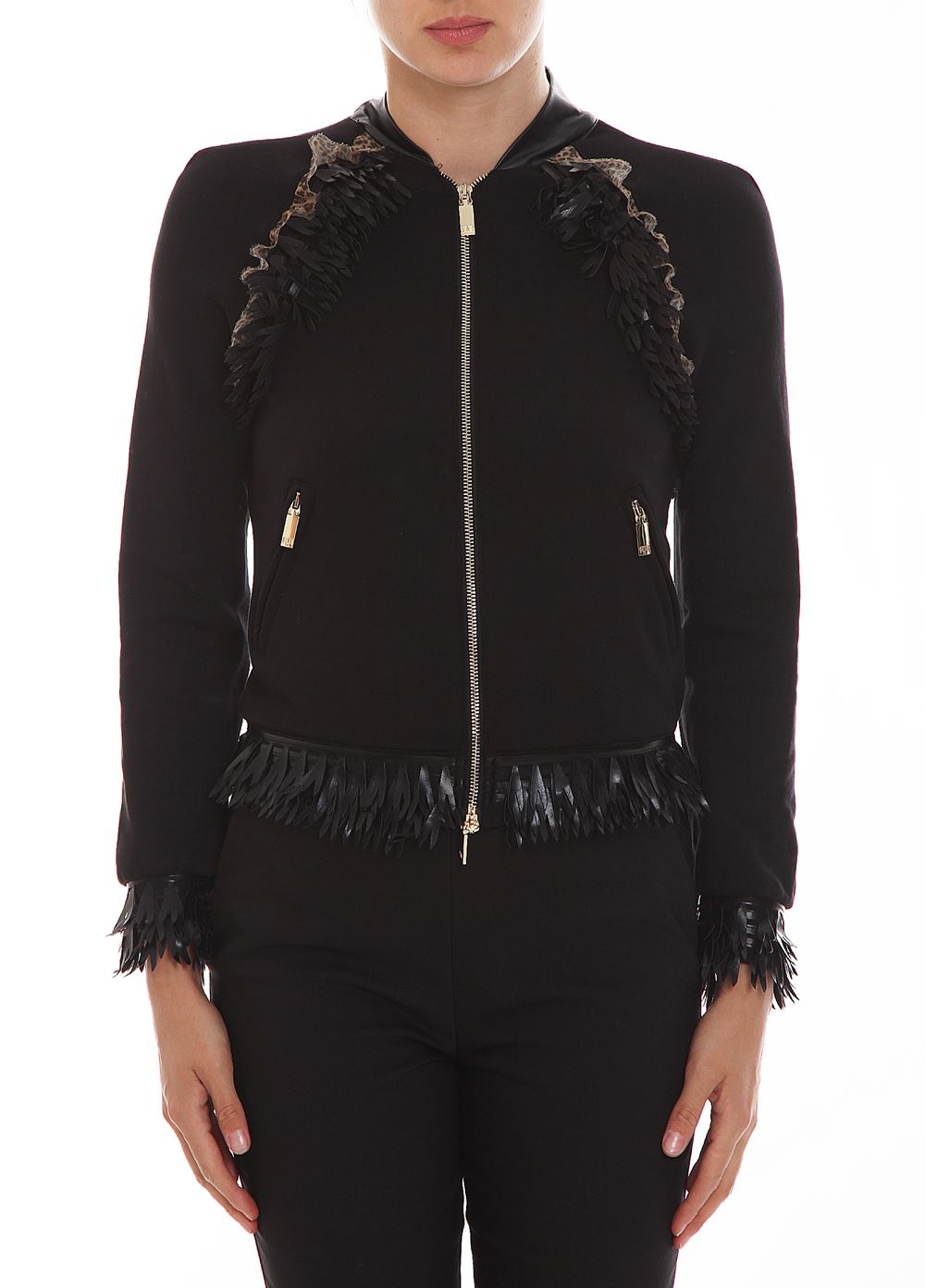 Γυναικείο Μπουφάν ROBERTA BIAGI μαύρο | brandsGalaxy